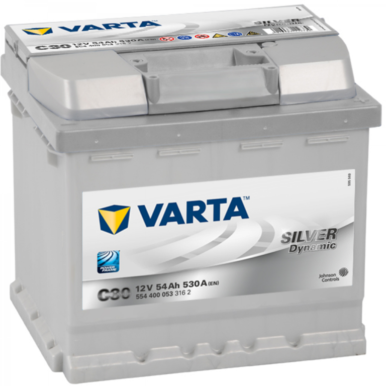 Batería de Coche/Vehículo Varta Silver Dynamic C30. 12V - 54Ah 54/530A ...